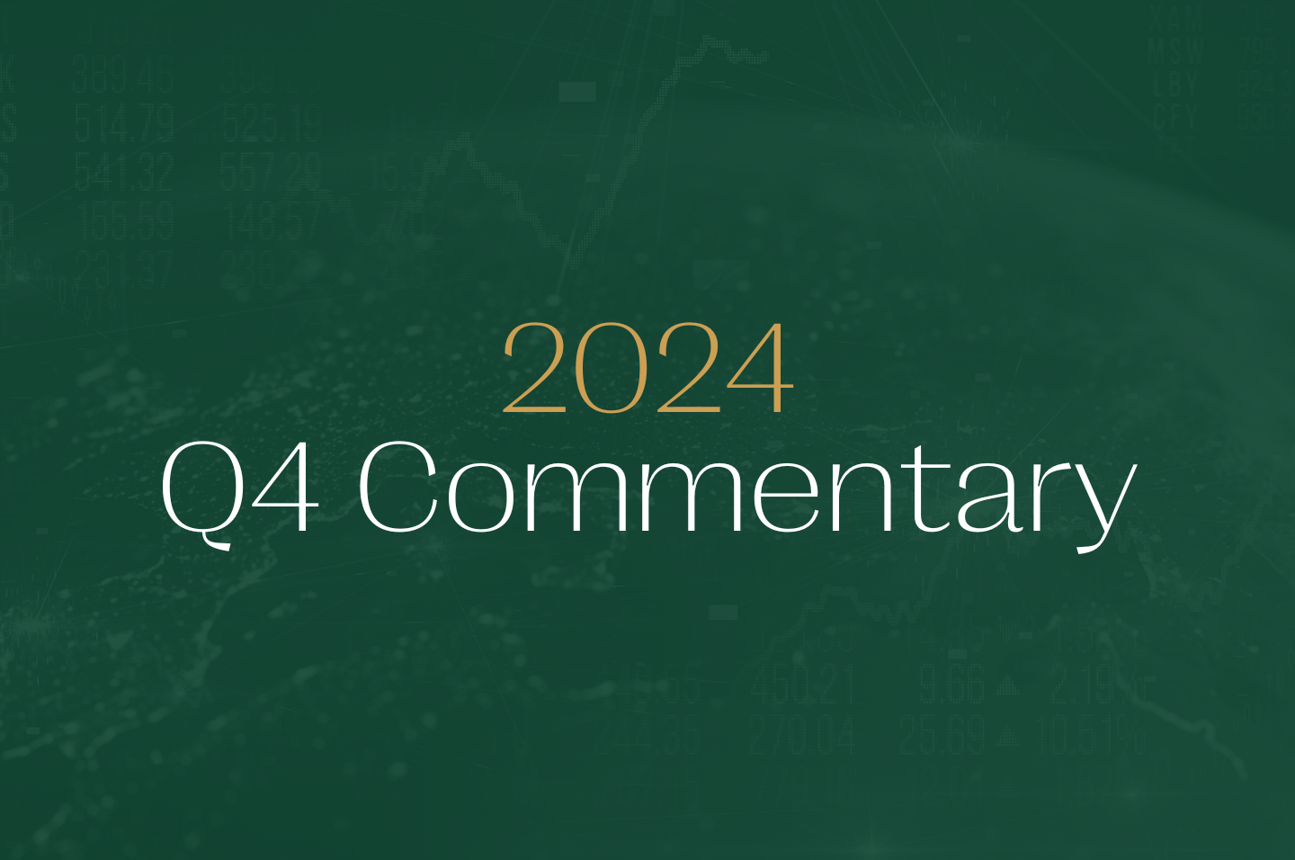 2024 Q4 Market Commentary - Raintree Wealth Management